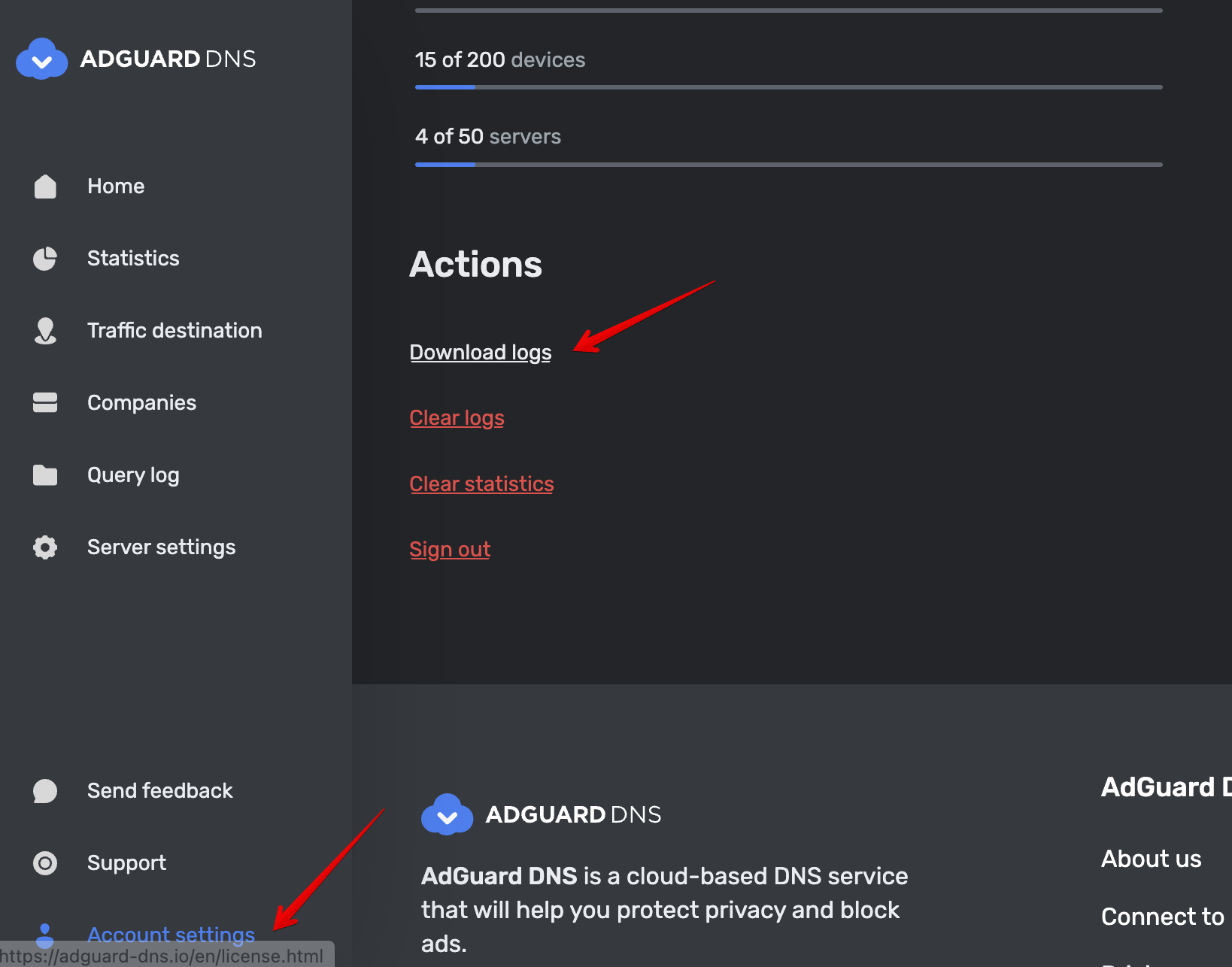 Export query logs · Issue #602 · AdguardTeam/AdGuardDNS · GitHub