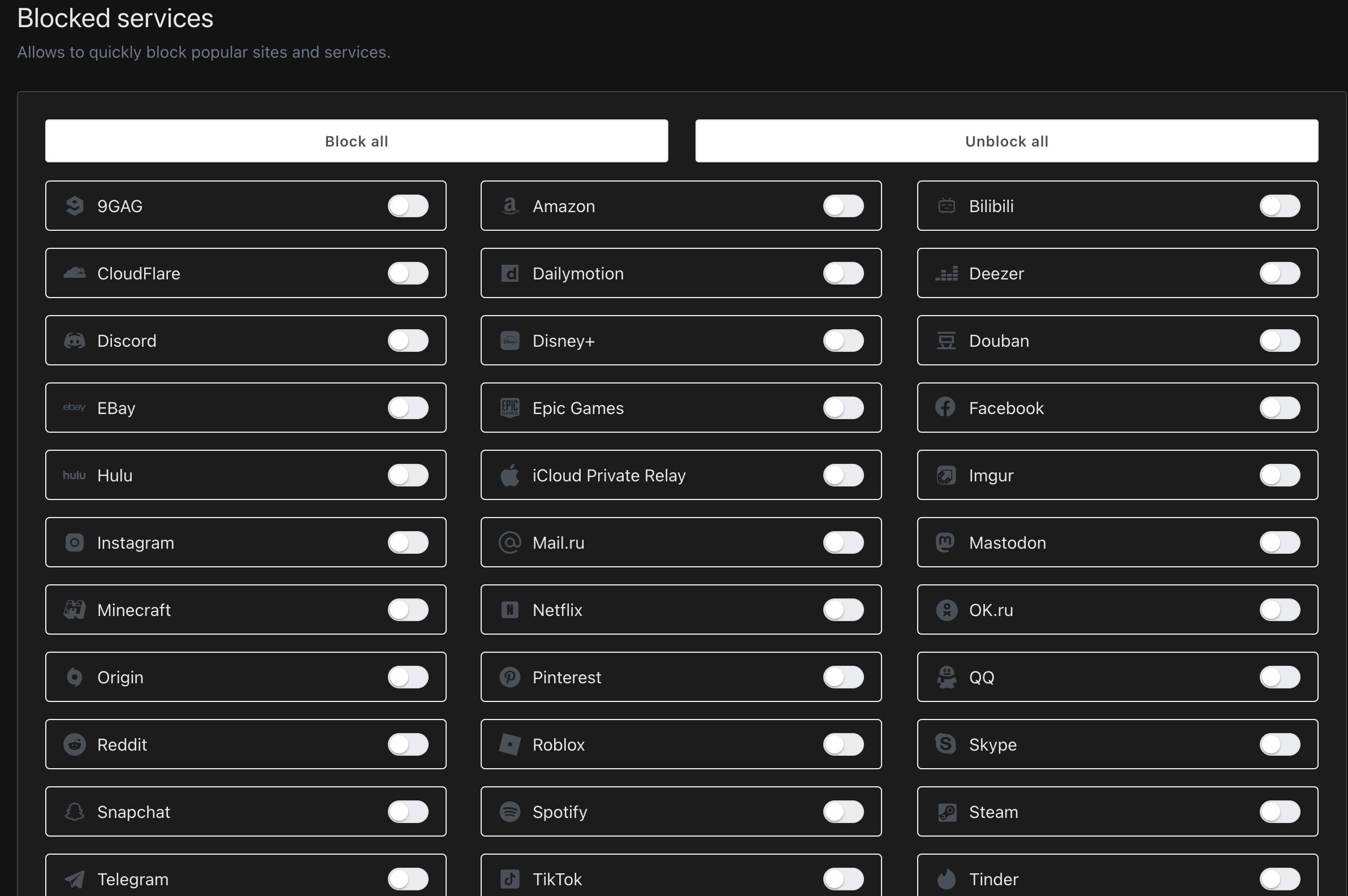 Dark theme readability feedback and API bugs issue · Issue #5375 · AdguardTeam/AdGuardHome · GitHub