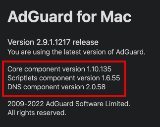Indicate version of ExtendedCss · Issue #1705 · AdguardTeam/CoreLibs · GitHub