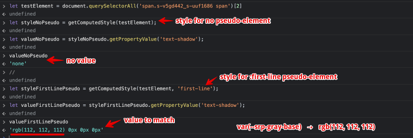 Implement ':matches-css-first-line()' pseudo-class · Issue #150 · AdguardTeam/ExtendedCss · GitHub